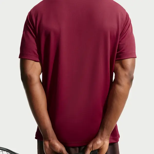 Nike Court Dri-fit Tennis Polo - Red