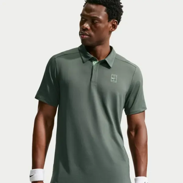 Nike Court Advantage Dri-fit Tennis Polo - Green