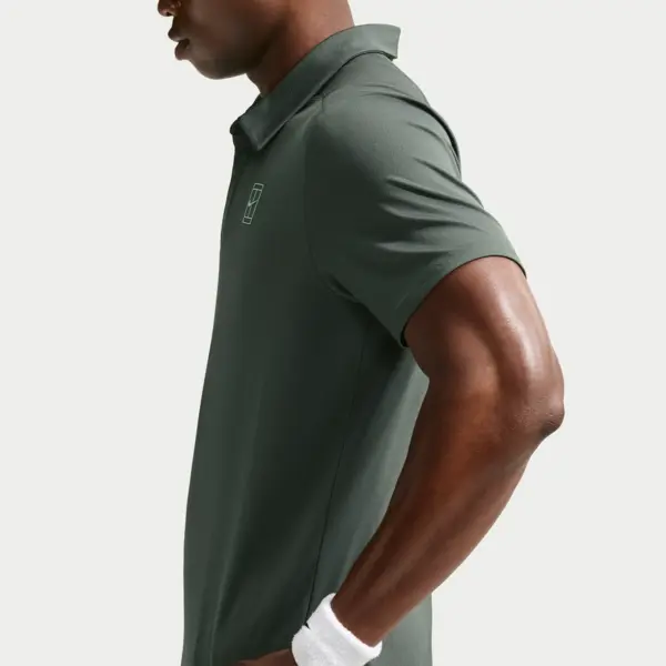 Nike Court Advantage Dri-fit Tennis Polo - Green