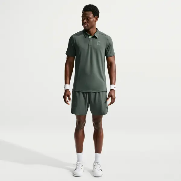 Nike Court Advantage Dri-fit Tennis Polo - Green