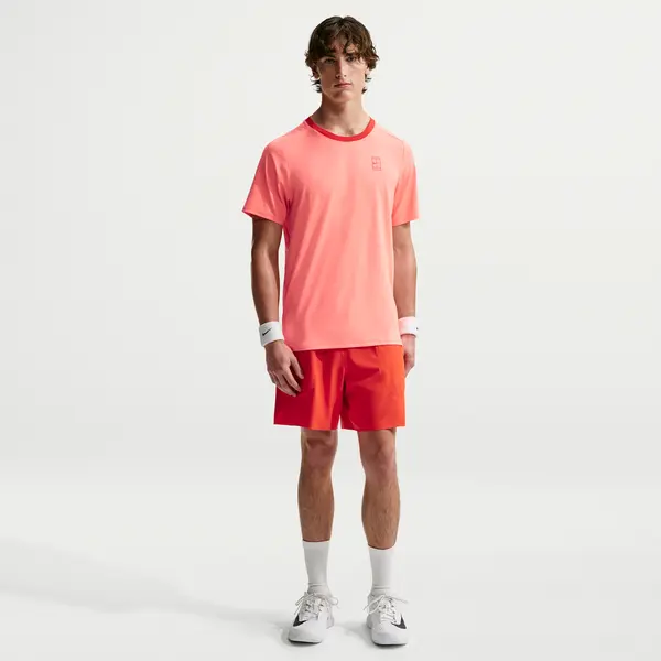 Nike Nikecourt Advantage Dri-fit 6" Tennis Shorts - Red