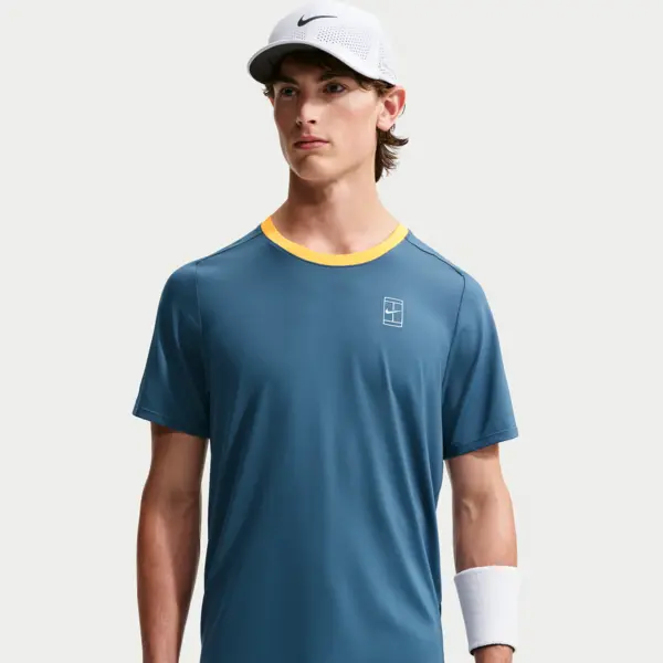 Nike Court Dri-fit Tennis Top - Blue