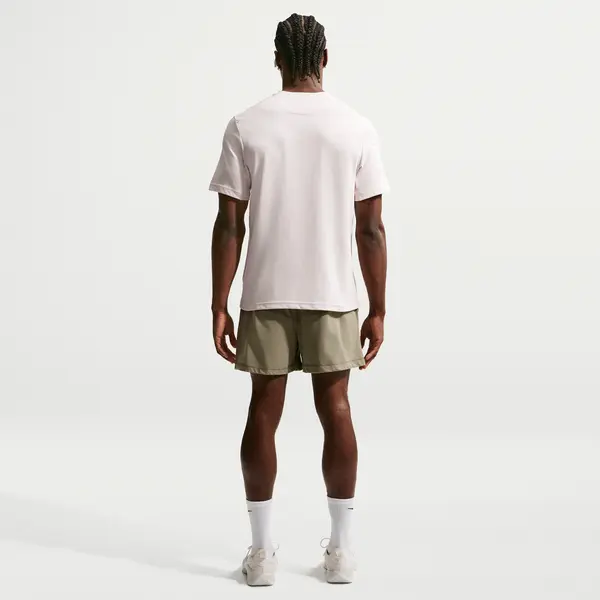 Nike Dri-fit Primary Short-sleeve Versatile Top - Brown