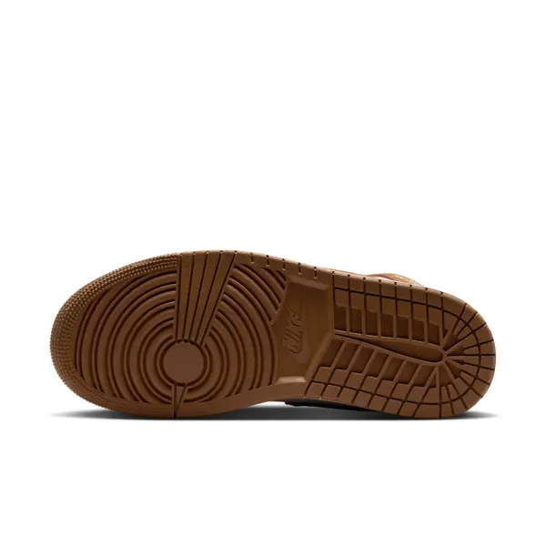 JORDAN 1 Mid Athletic Shoes - Brown