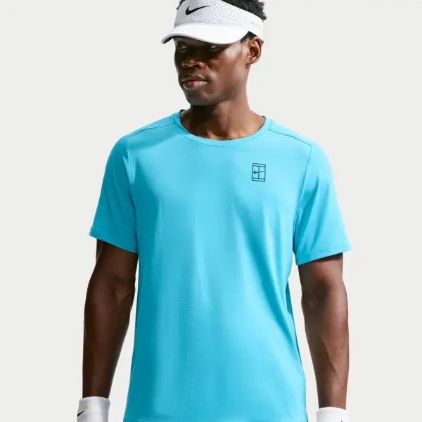 Nike Court Advantage Dri-fit Tennis Top - Blue