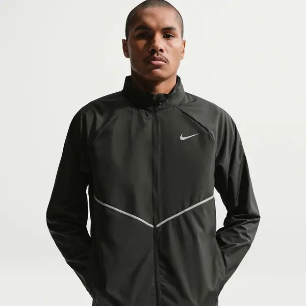 Nike Miler Repel Uv Protection Running Jacket - Black