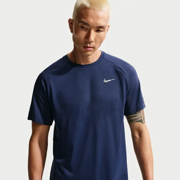 Nike Stride Dri-fit Adv Short-sleeve Running Top - Blue