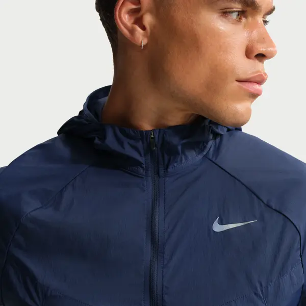 Nike Stride Repel Uv Running Jacket - Blue