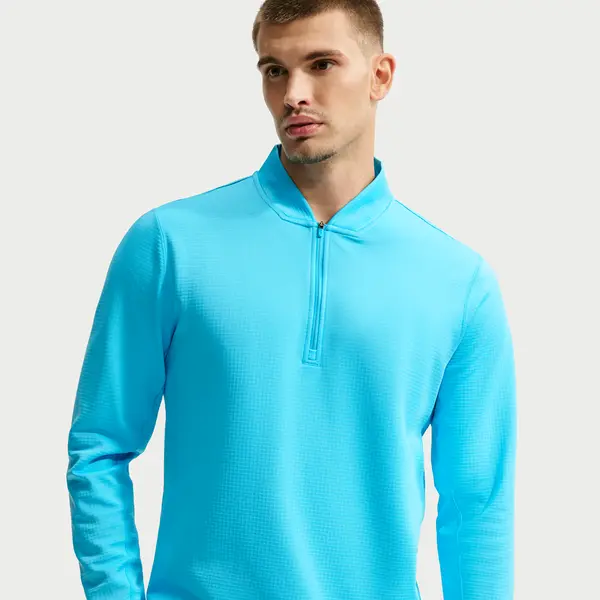 Nike Velocity Therma-fit 1/2-zip Golf Top - Blue