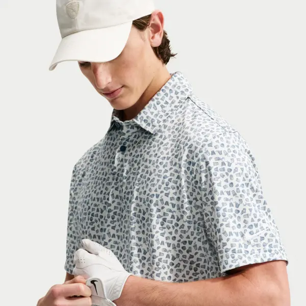 Nike Velocity Dri-fit Micro-print Golf Polo