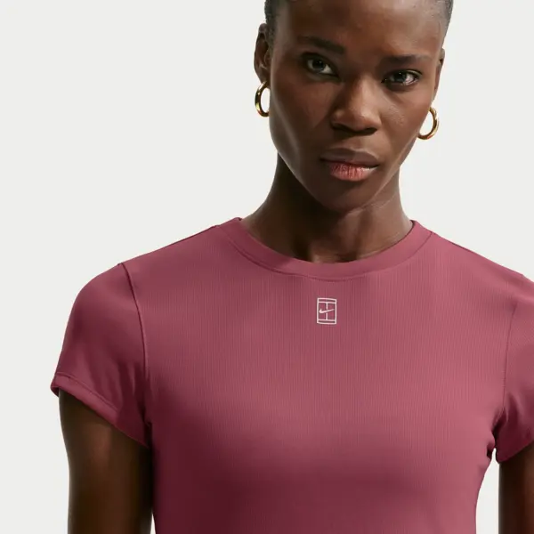 Nike Court Advantage Dri-fit Tennis Top - Red
