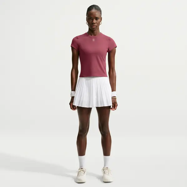 Nike Court Advantage Dri-fit Tennis Top - Red