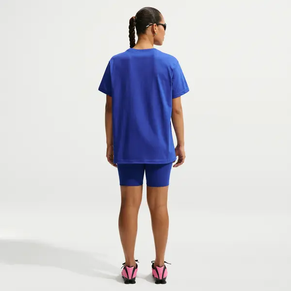 Nike Classic High-waisted 8" Biker Shorts - Blue