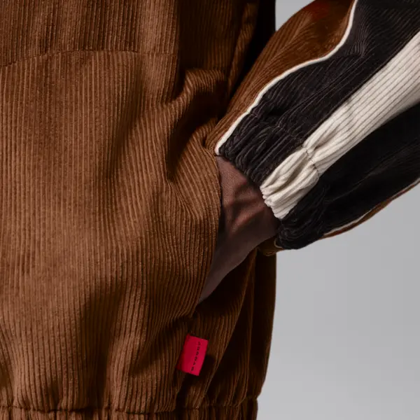 JORDAN Flight Corduroy 1/2-zip Top