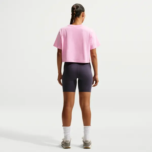 Nike Classic High-waisted 8" Biker Shorts - Grey
