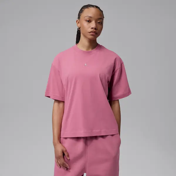 JORDAN Essentials Girlfriend T-shirt - Pink