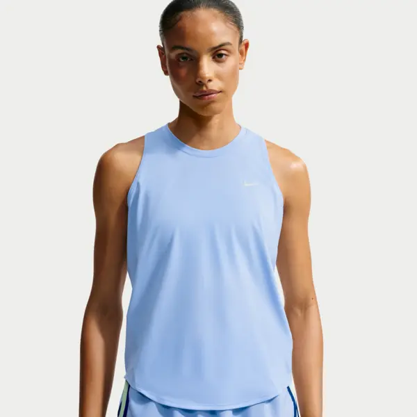 Nike Swift Dri-fit Running Tank Top - Blue