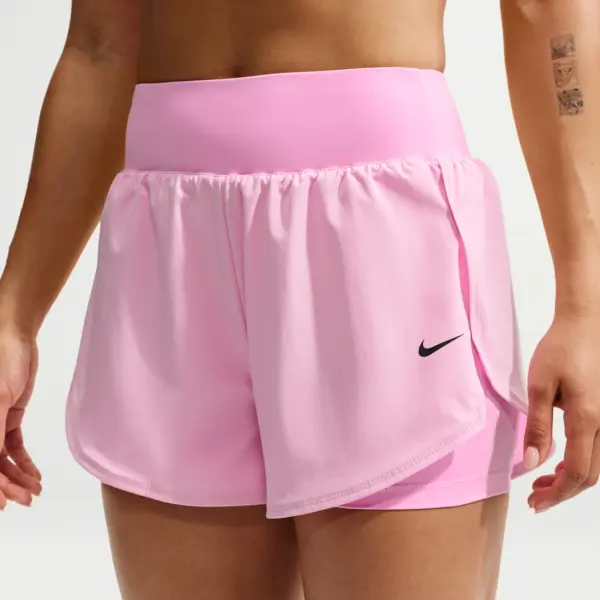 Nike Pro Sculpt Dri-fit High-waisted 2-in-1 3" Shorts