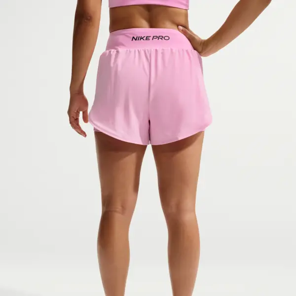 Nike Pro Sculpt Dri-fit High-waisted 2-in-1 3" Shorts