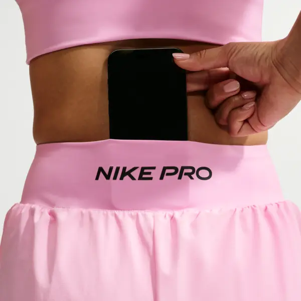 Nike Pro Sculpt Dri-fit High-waisted 2-in-1 3" Shorts