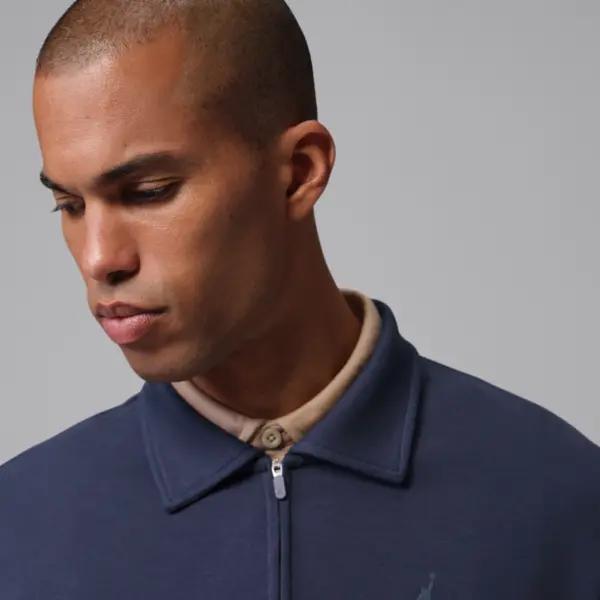 JORDAN 1/2-zip Collared Long-sleeve Golf Top