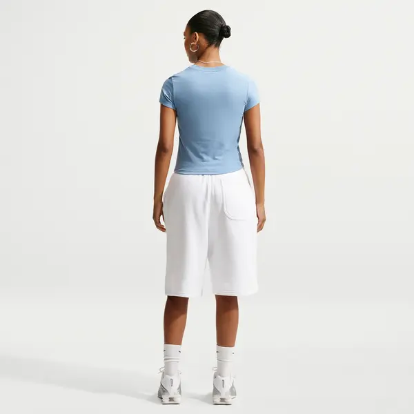 Nike Chill Knit Cropped T-shirt - Blue