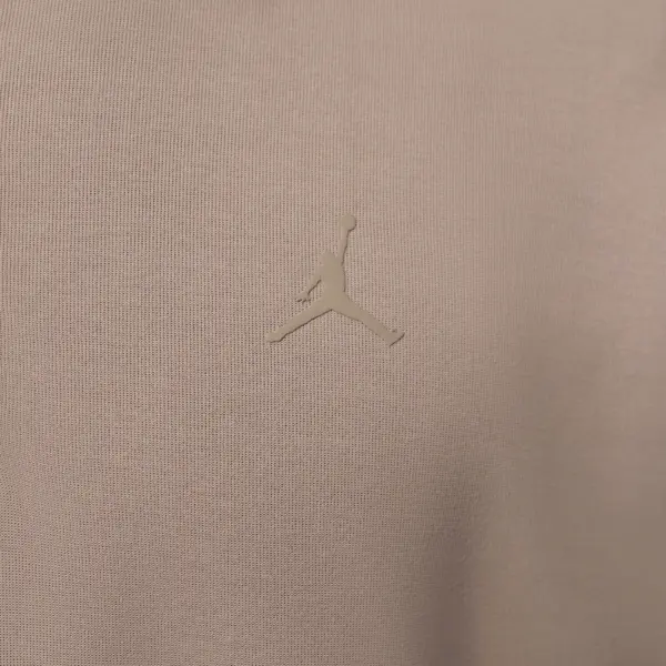 JORDAN 1/2-zip Collared Long-sleeve Golf Top - Brown