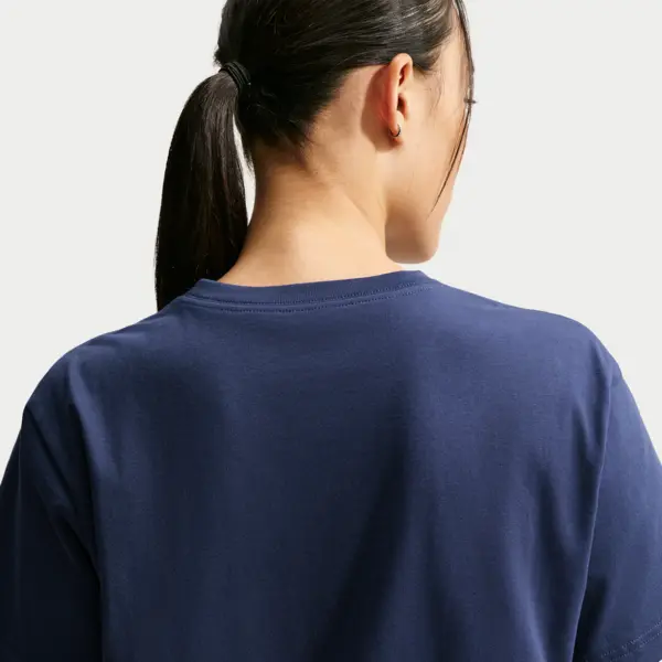 Nike Classic Oversized Cotton T-shirt - Blue