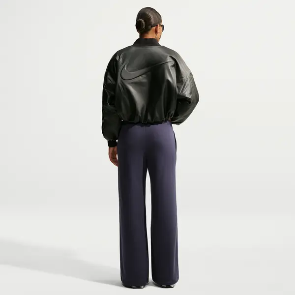 Nike Studio Fleece Medium Weight Mid-rise Wide-leg Pants
