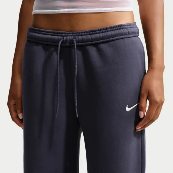 Nike Studio Fleece Medium Weight Mid-rise Wide-leg Pants