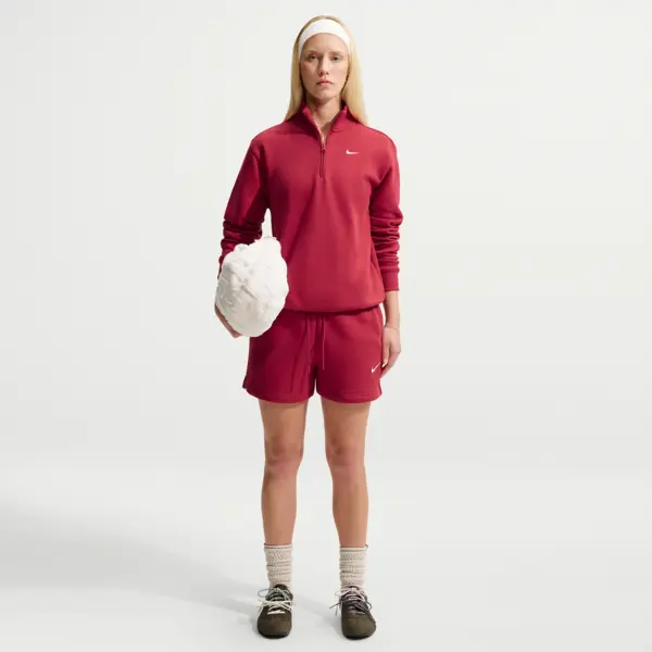 Nike Studio Fleece Mid-weight Mid-rise Shorts