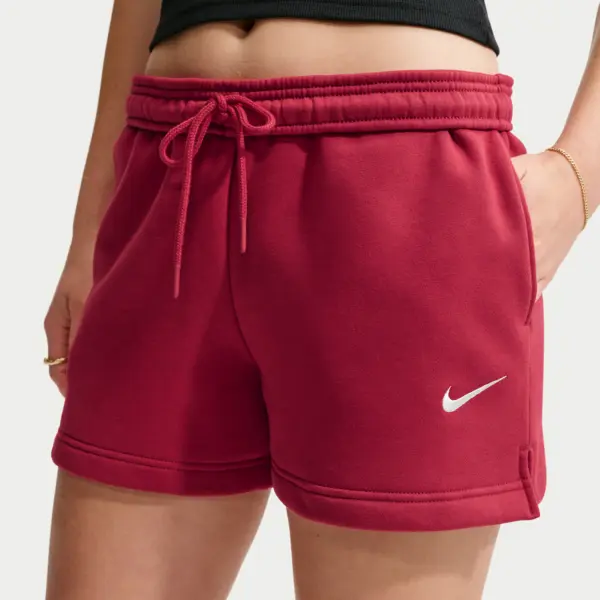 Nike Studio Fleece Mid-weight Mid-rise Shorts