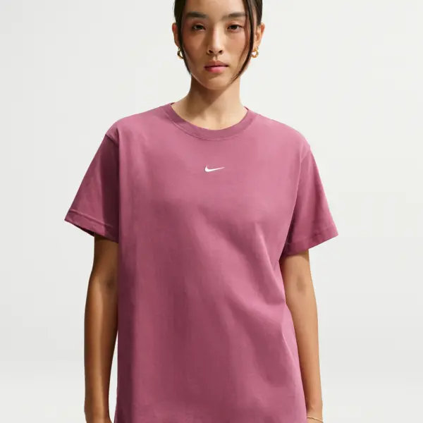 Nike Classic Oversized Cotton T-shirt - Red