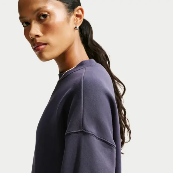 Nike Studio Fleece Oversized Crew