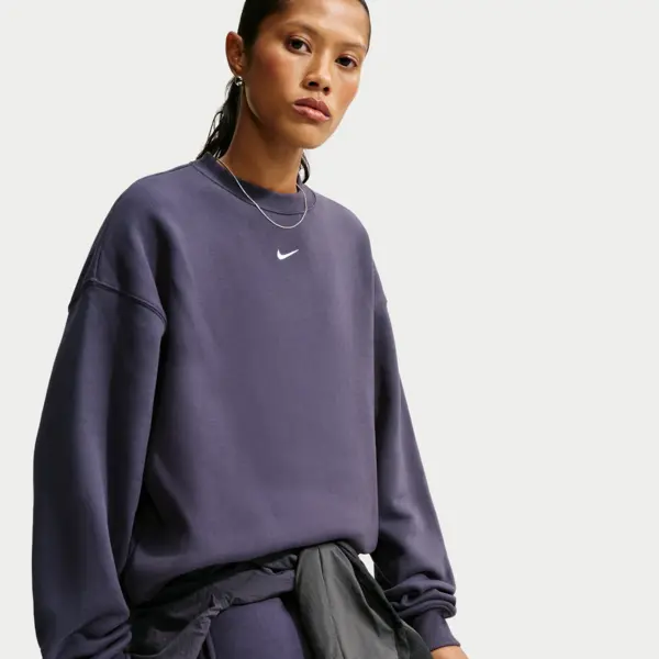 Nike Studio Fleece Oversized Crew