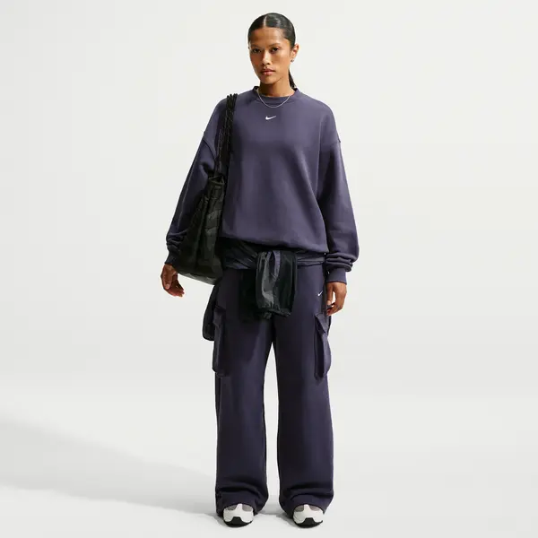 Nike Studio Fleece Oversized Crew