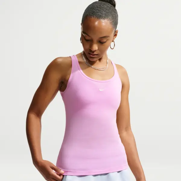 Nike Sportswear Chill Knit Tank Top - Pink