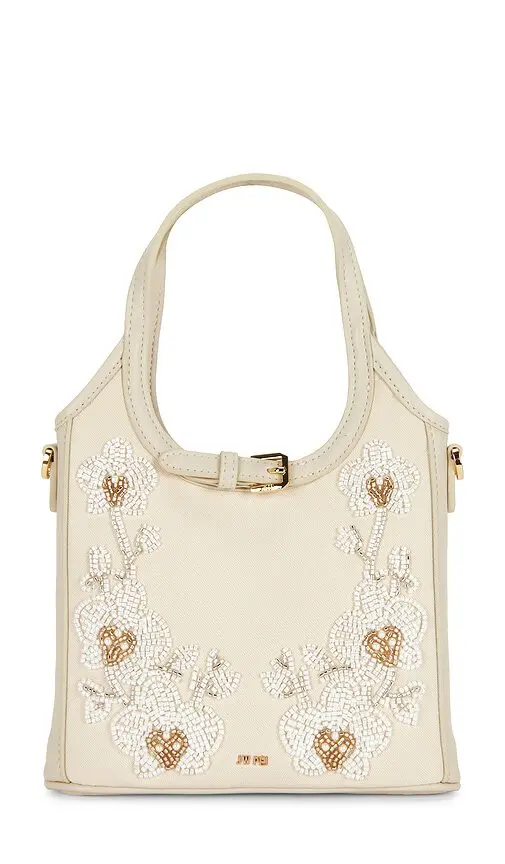 Jw Pei Brooke Mini Beaded Top Handle Bag