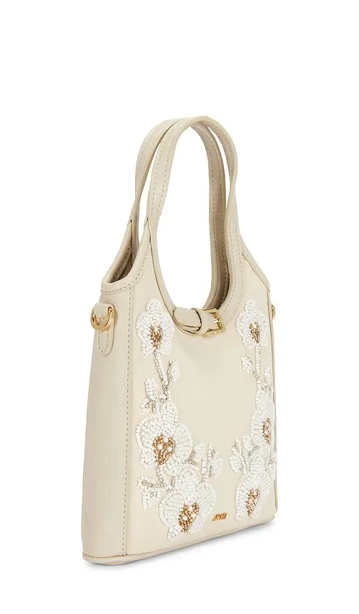 Jw Pei Brooke Mini Beaded Top Handle Bag