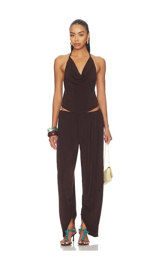 LOVERS AND FRIENDS Lupa Jumpsuit - Brown