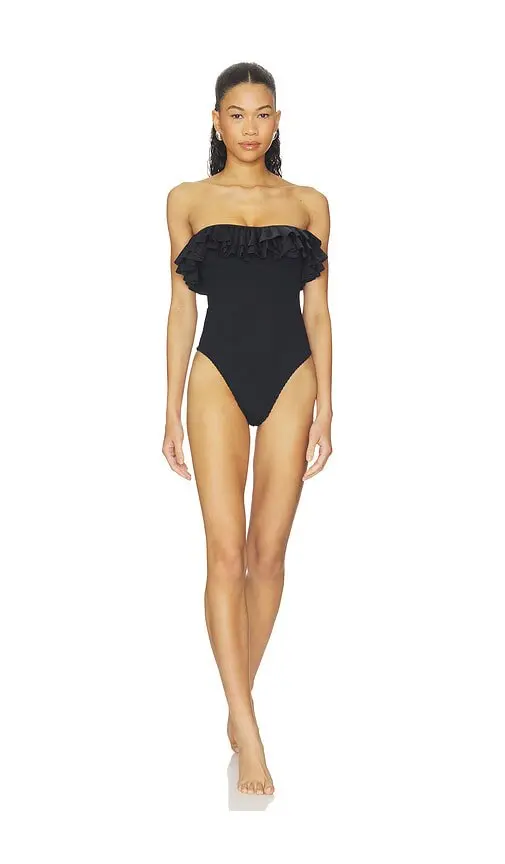 Hunza G Eloise One Piece - Black