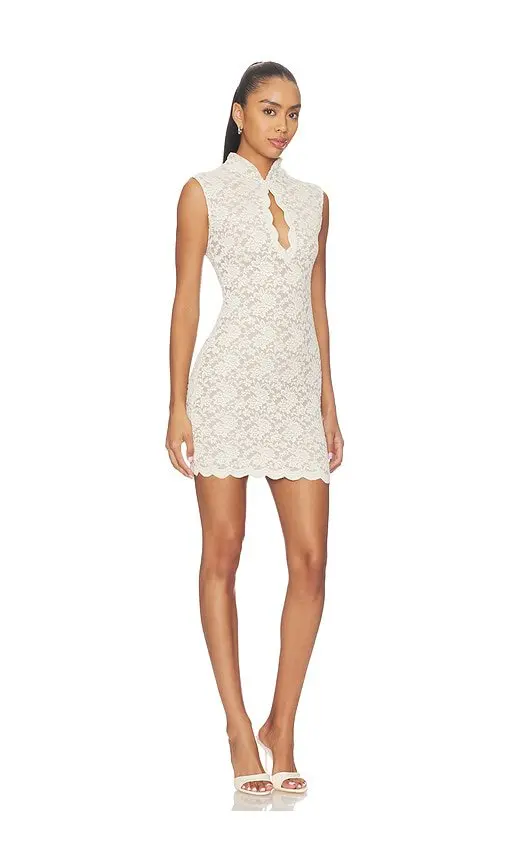 NOOKIE Mystique Highneck Mini Dress