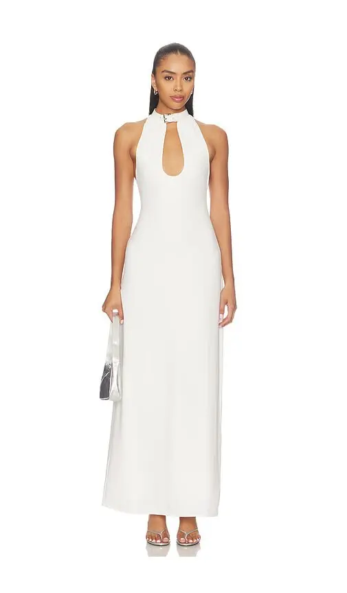 GUIZIO Amalfi Maxi Dress - Ivory