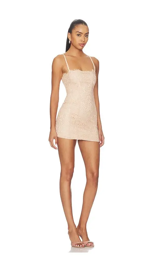 LOVERS AND FRIENDS Hilly Mini Dress In Pink