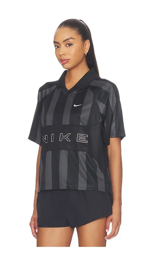 Nike Oversized Short-sleeve Striped Jersey