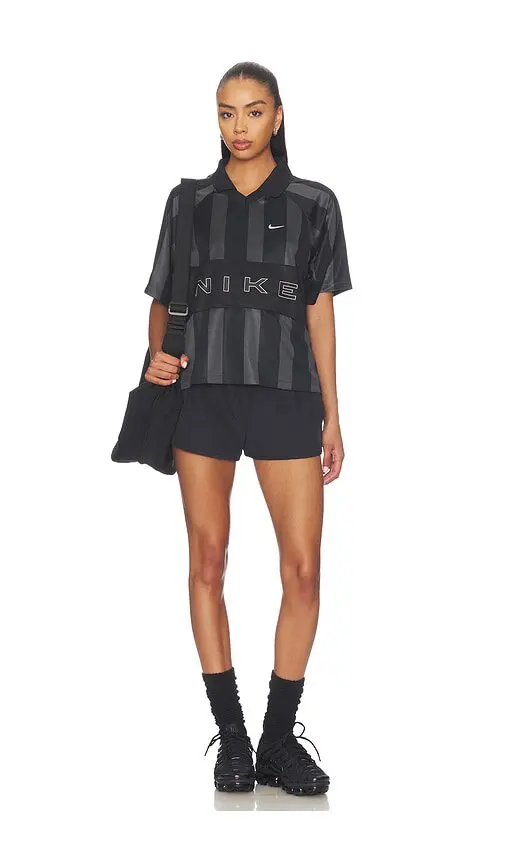 Nike Oversized Short-sleeve Striped Jersey