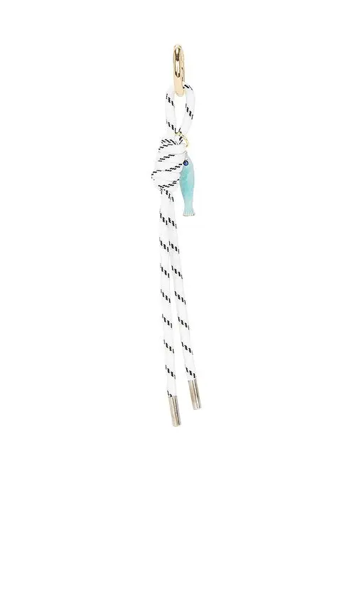 CASA CLARA Sardinia Rope Keychain With Fish Charm
