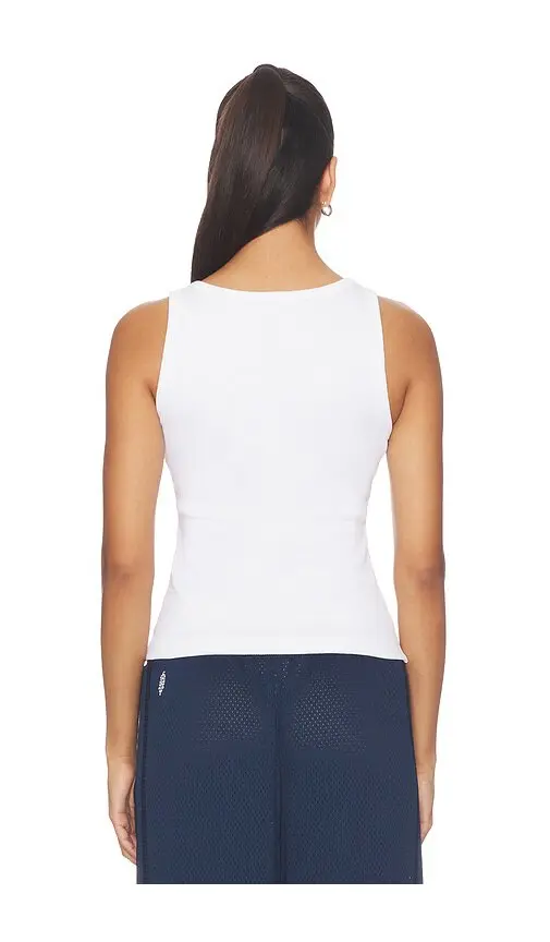 Casablanca Ribbed Tank Top