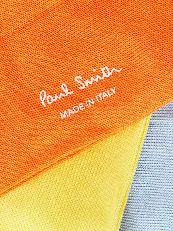 Paul Smith Pack Of Six Cotton-blend Socks