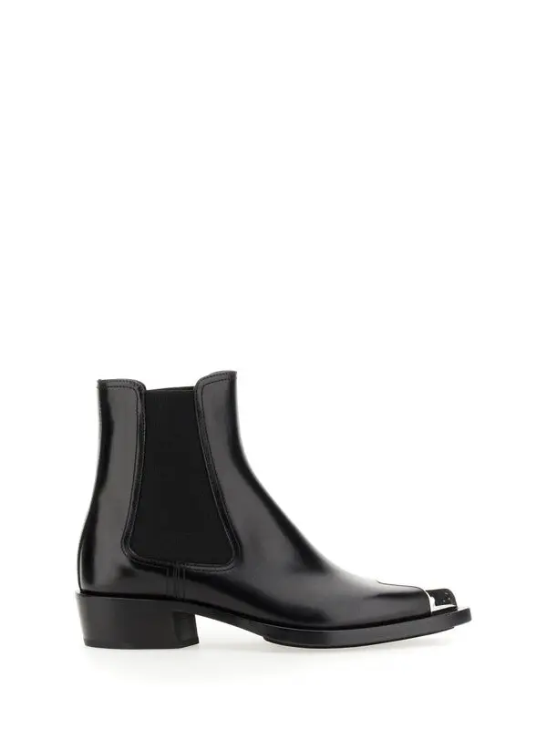 Alexander McQueen Punk Boot - Black